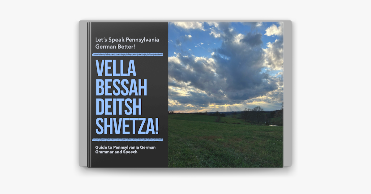 Language Resources - Learn Pennsylvania Dutch